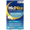MidNite Melatonin Back to Sleep Low Dose 1.5 mg Sleep Aid, Cherry ...
