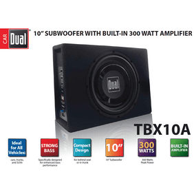 Bazooka Bt6014 Bt Series Passive-tube Subwoofer (6", 100 Watts ...