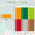 600 pieces of Christmas address labels, colorful cartoon gift labels ...