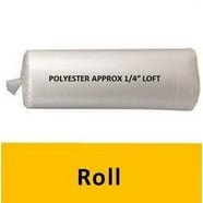 Pellon Polyester Quilting Batting, White 120" x 30 Yards by the Bolt ...
