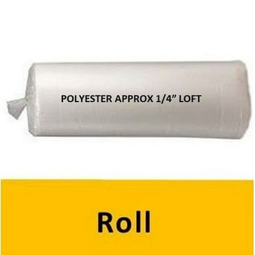 Pellon Polyester Quilting Batting, White 120" x 30 Yards by the Bolt ...