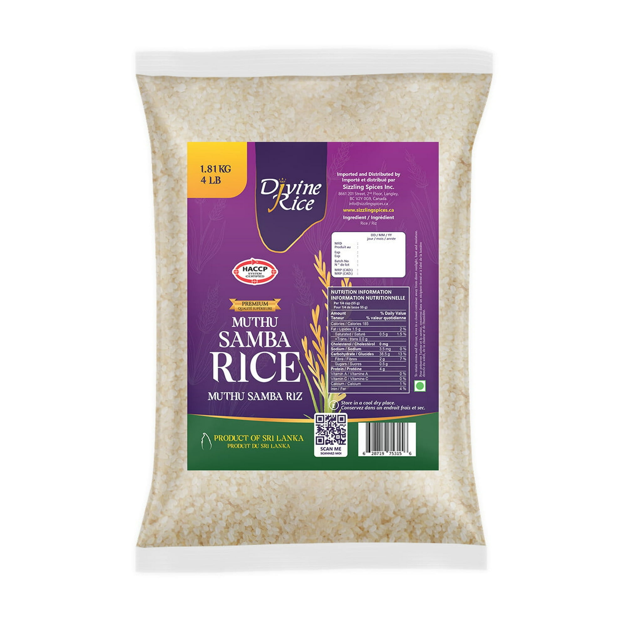 Click here for Muthu Samba Divine Rice (4lb) 4 Lb prices