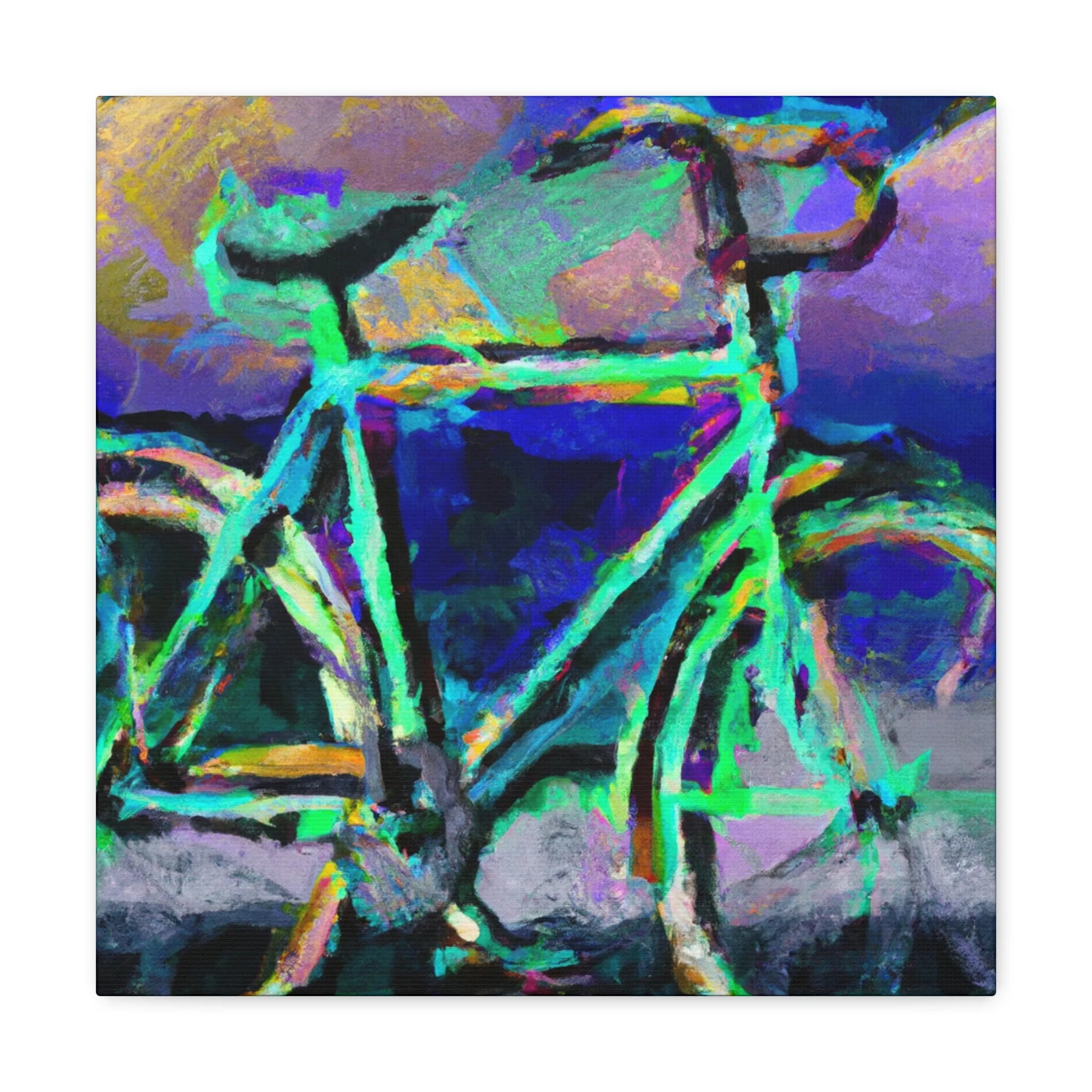 Ride Through Expressionism - Canvas - Walmart.com