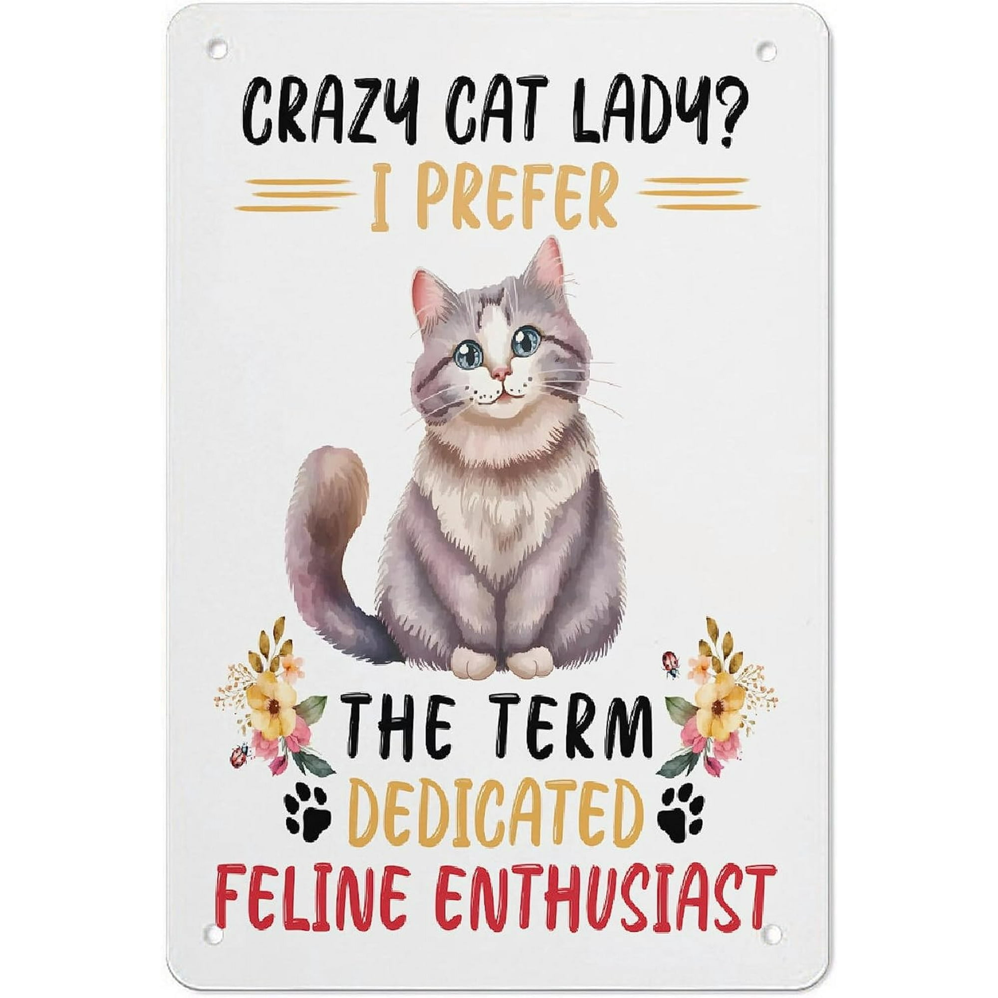 Click here for Aocisuki Cat Metal Poster Sign Decor Vintage Decor... prices