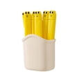 HAJAGP Magnetic Bag Clips in Yellow, Food Sealing Clips with Storage ...