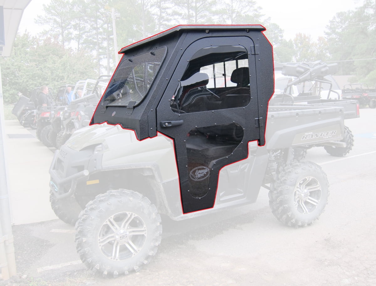 Steel Complete Cab Enclosure System w/Doors for Polaris 10-14 Ranger ...