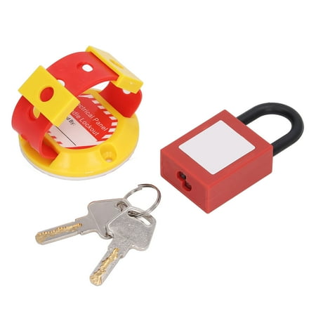 Lockout Tagout Safety Padlock,Electrical Panel Handle Lockout ...