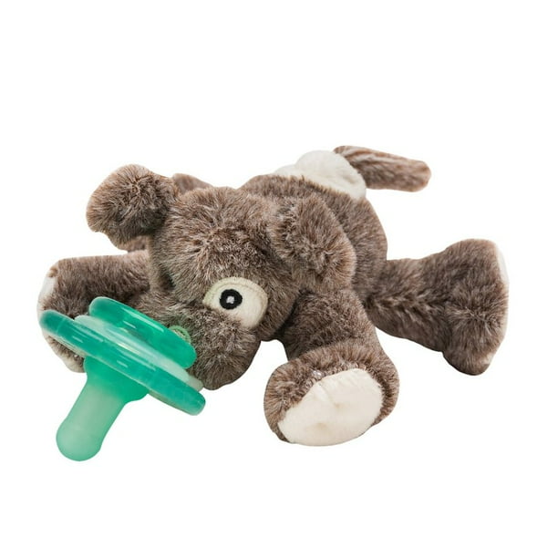 Nookums Paci-Plushies Buddies, Scruffy Puppy Pacifier Holder - Walmart ...