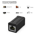 Benfei RJ45 Ethernet Coupler, 5 Pack, Female to Female Connector, Cat7 ...