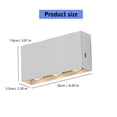 Fashion LED Wall Light Eye Protections LED Lamp Bedroom Light Plastic ...