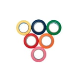 Pen+Gear Masking Tape Set, 0.59 inch x 15 yards, Multicolor, 6 Rolls ...