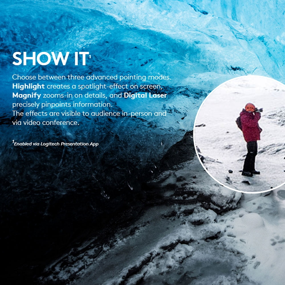 Buy Logitech Spotlight Presentation Remote PowerPoint PPT Clicker ...