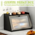 Bread Box for Kitchen Countertop Large Capacity Corner Bread Box ...