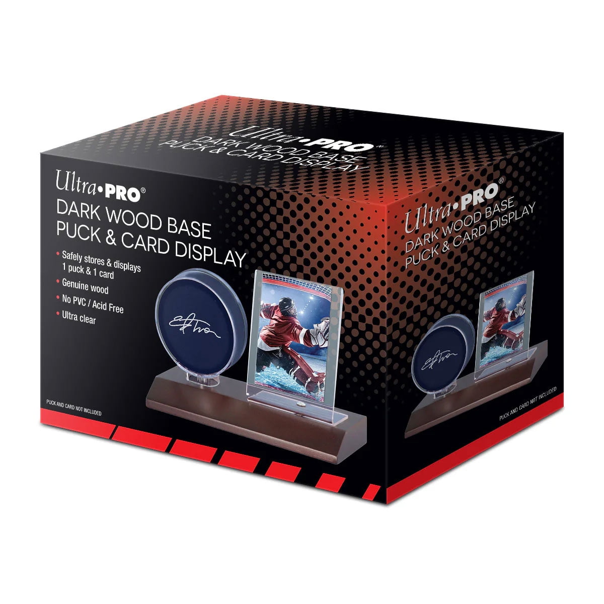 Click here for Ultra Pro Hockey Puck & Card Wood Display Holder D... prices