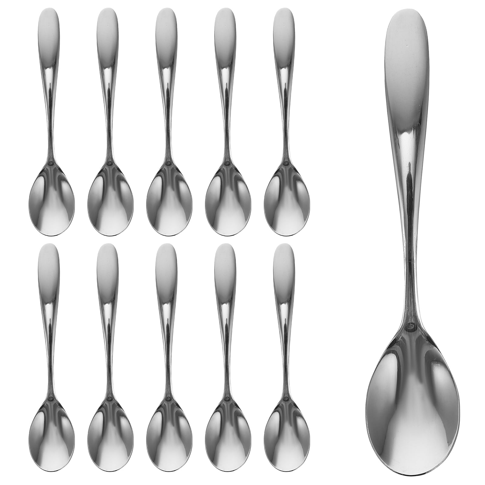 Click here for Pinxor 10pcs Stainless Steel Spoons Mini Spoons Co... prices