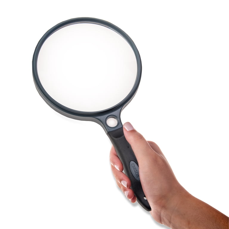 10x Magnification Lens 5 Inch 10x Magnifying Glass - Handheld With ...