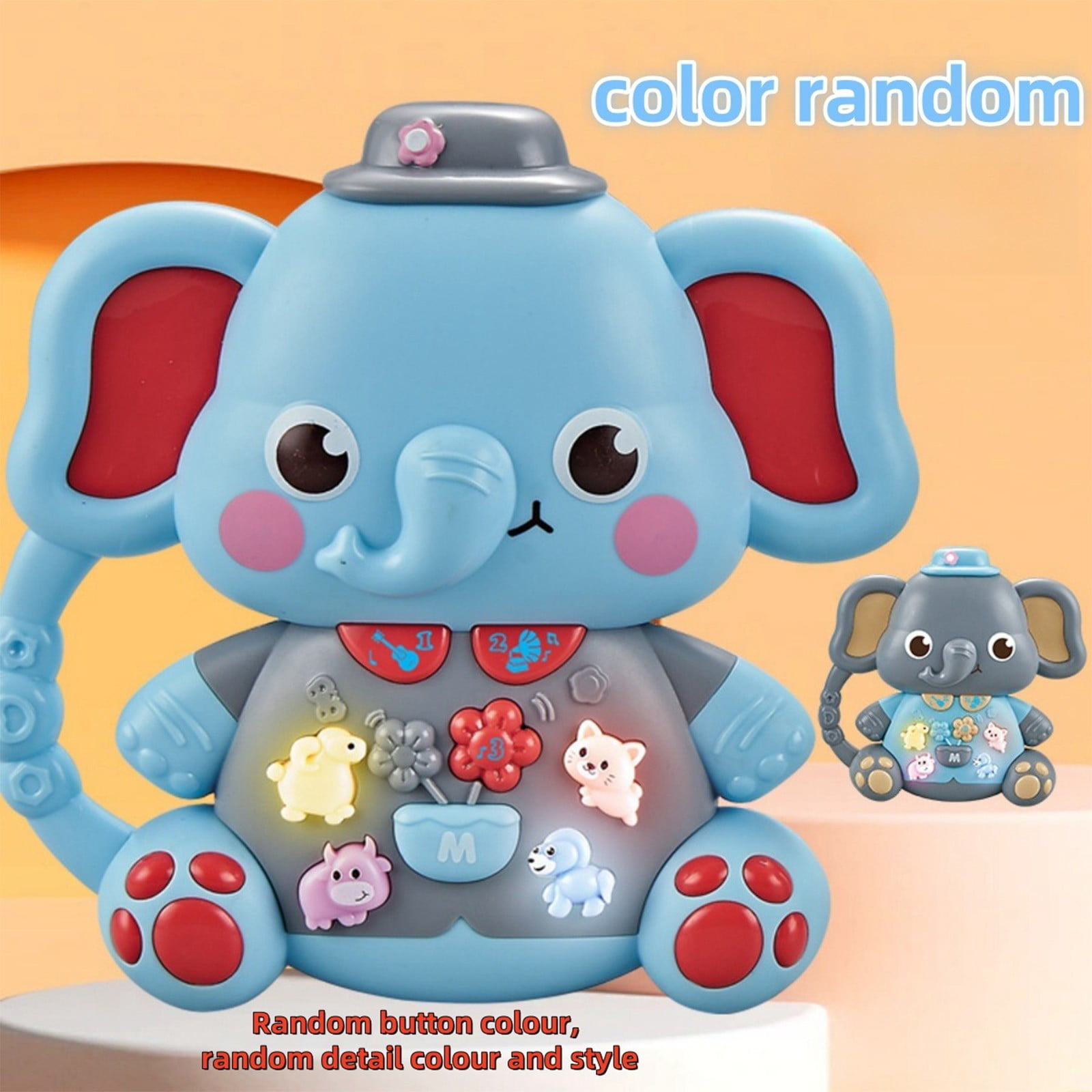 Click here for Herunwer Bilingual Musical Elephant Stuffed Animal... prices