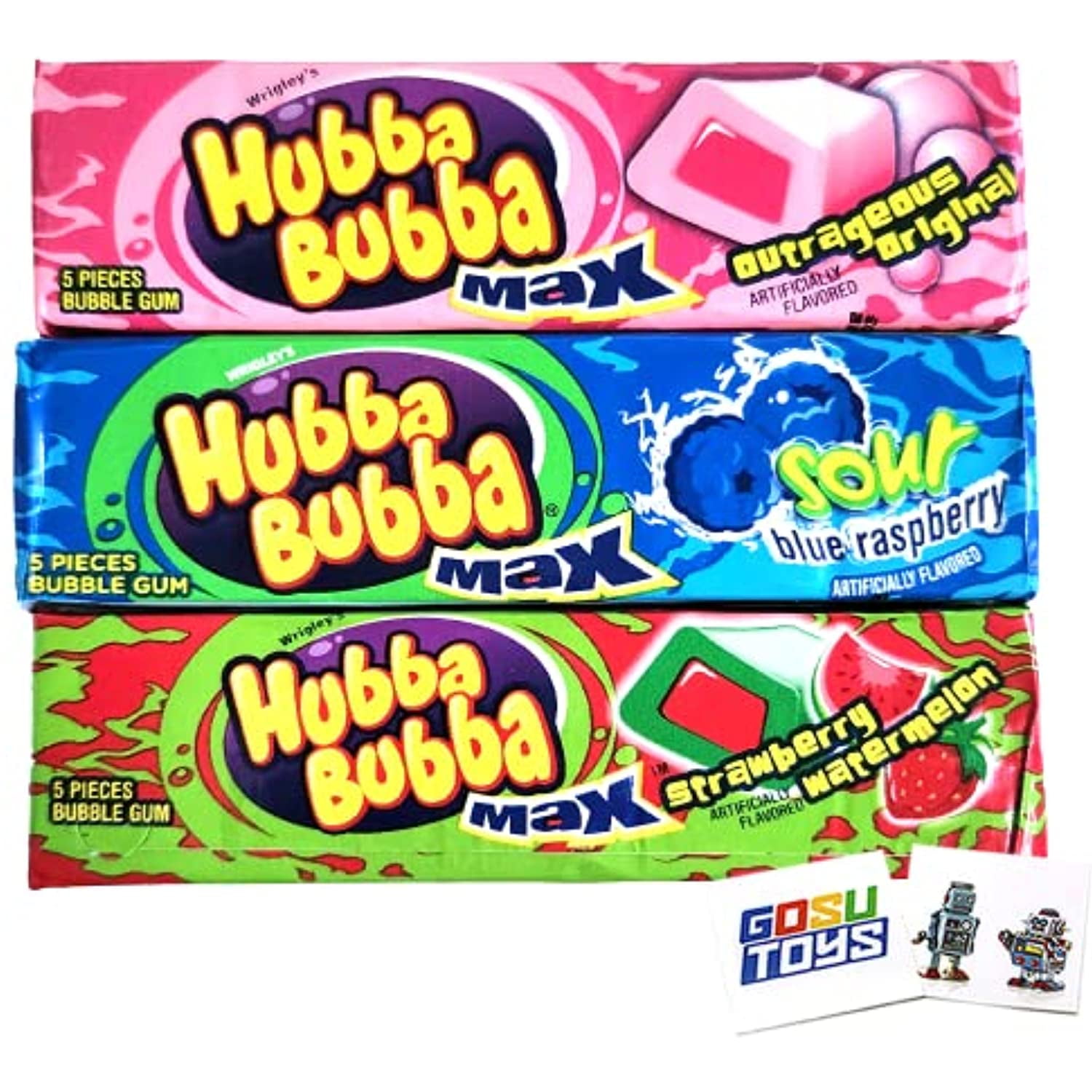 Wrigleys Hubba Bubba Max (3 Pack) Outrageous India | Ubuy