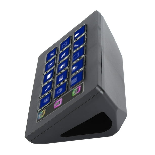 15 Keys Visual Keyboard, LCD Custom Keyboard Streamlined Workflow for Movie Editing - Walmart.ca