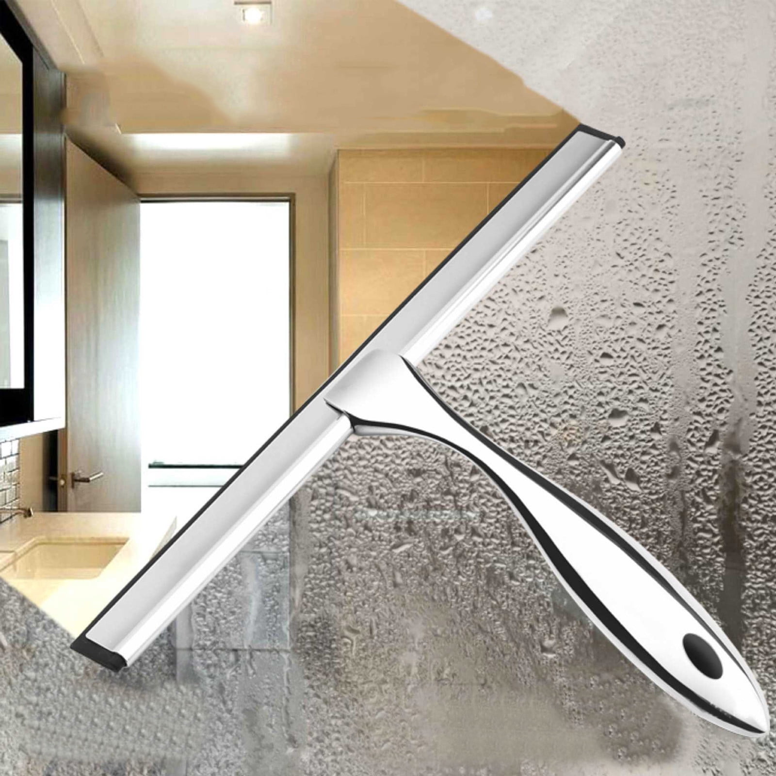 Clearance! Stainless Steel Window Squeegee Shower Squeegee Lightweight ...