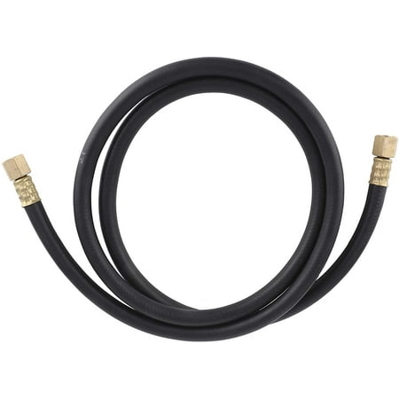 1.5m/4.9ft Black Rubber Gas Hose,MIG/MAG Connection Cable with G1/4 ...