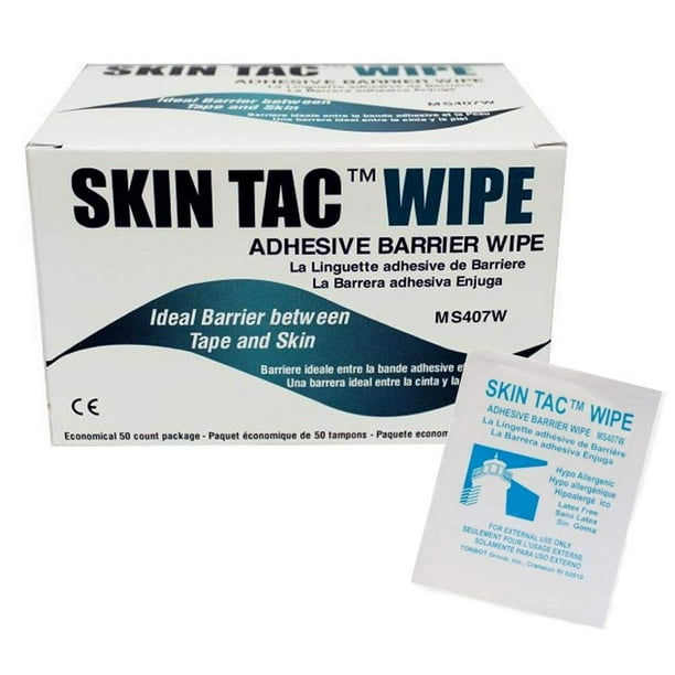 Toallitas Skin Barrier de Torbot Group Skin Tac MS407WBX, 50 unidades ...