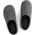 ULTRAIDEAS Men's Lightweight Cotton Slippers with Memory Foam and Soft ...
