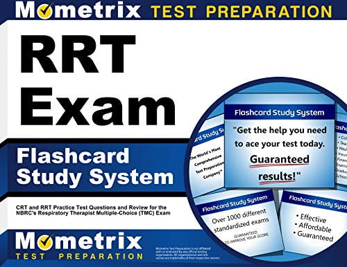 Pre-Owned RRT Exam Flashcard Study System: CRT and RRT Practice Test ...