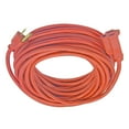 Hyper Tough Outdoor Extension Cord 50FT 16/3 125V 13A Orange Single ...
