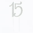 15 Cake Topper 15th Birthday Anniversary Quinceañera Party Supplies ...