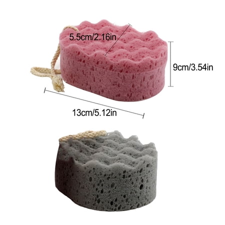 Bath Exfoliating Sponge Skin Exfoliator Dead Skins Removal Rub ...
