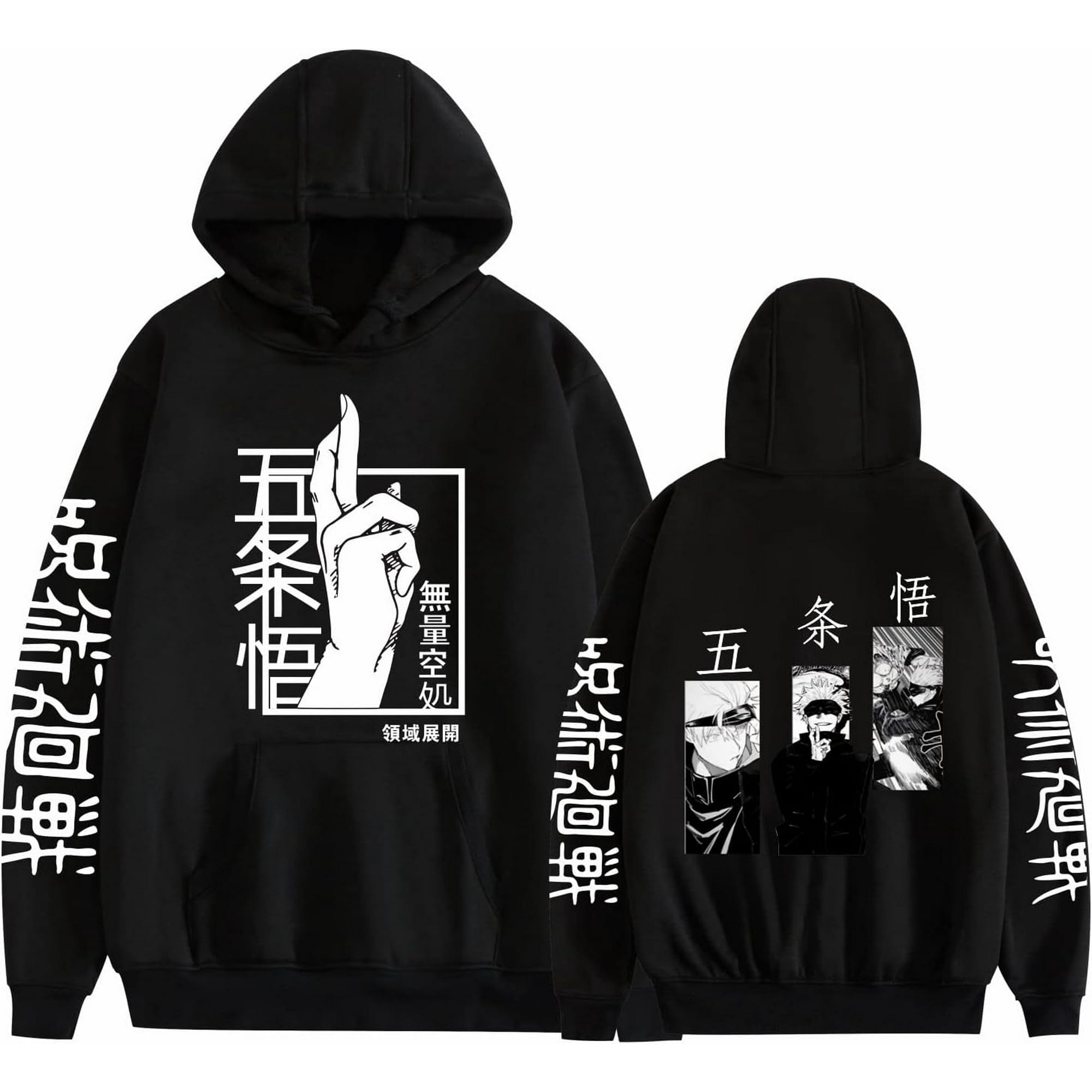 Click here for Satoru Gojo Hoodie Pullover Sweatshirt Anime Cloth... prices