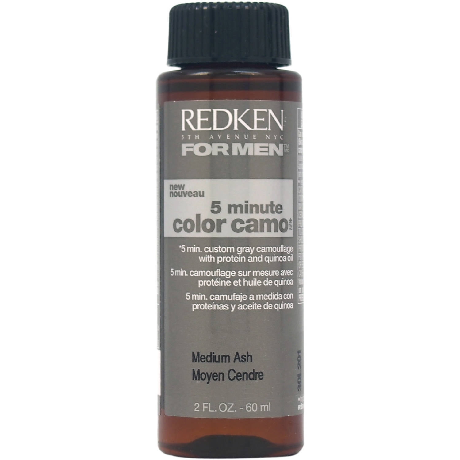 Redken 5 Minute Color Camo - Medium Ash For Men, 2 Oz - Walmart.com