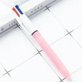 Pink Single Color Push-Button Journal Pen With Plastic Barrel And ...