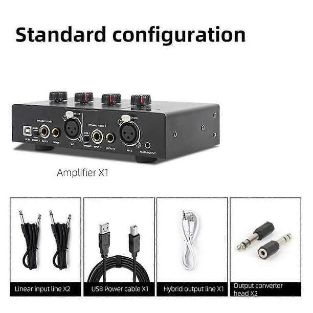 48V Dynamic Microphone Condenser Mic Amplifier Audio 48V Phantom Power ...