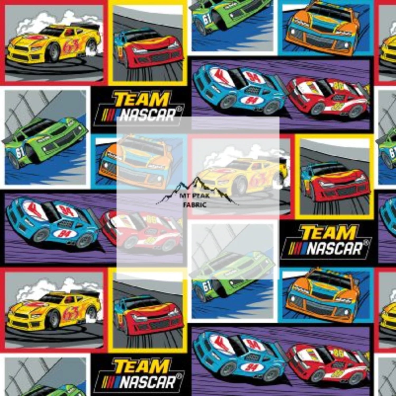 Handmade Sheets or Pillow Cover TEAM NASCAR patch - Walmart.com