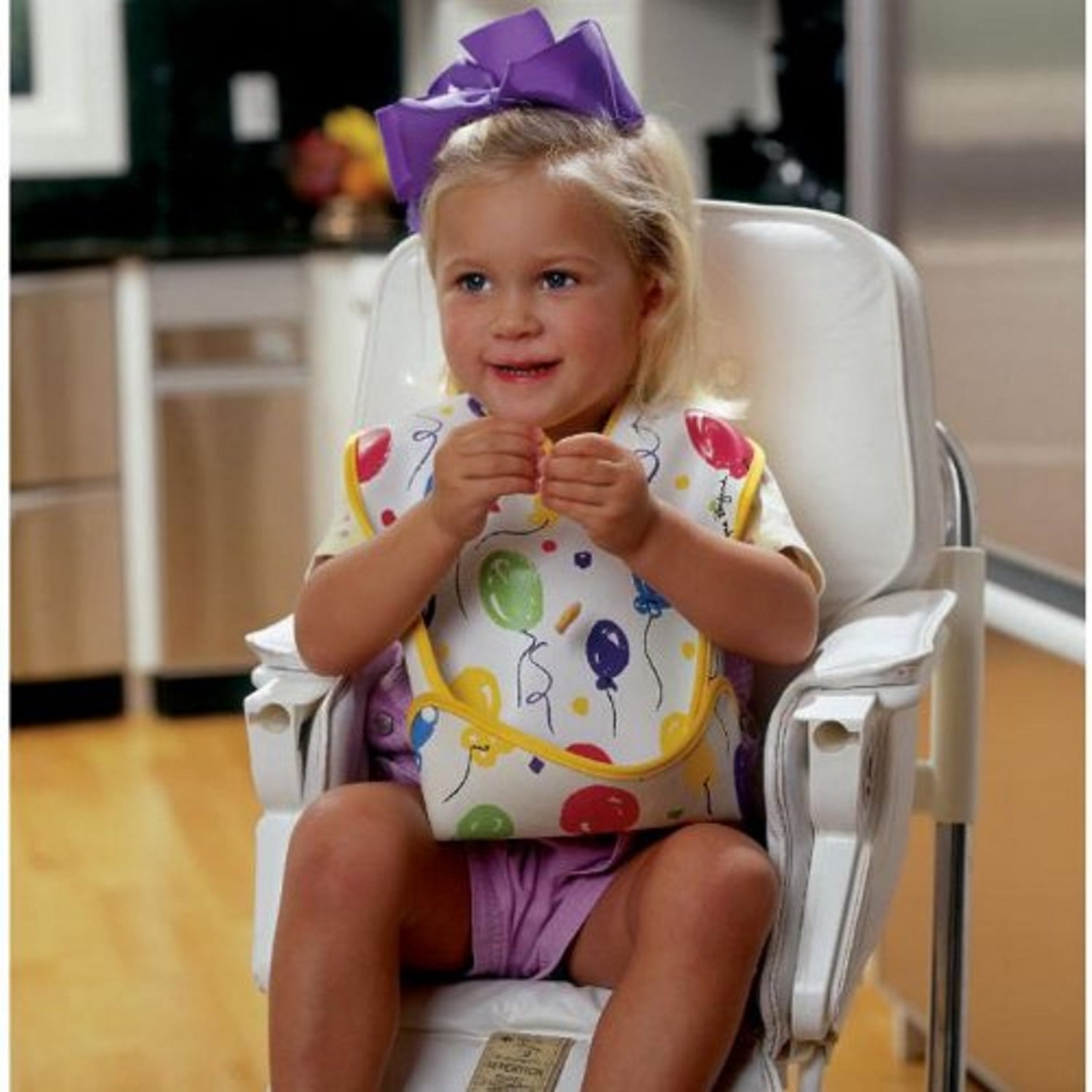 Dexbaby Catch-All Pocket Unisex With Snap Closure Leak-Proof Baby Bib – Large | 6 Months + (4 Pack)