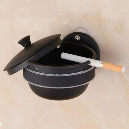 Wall Mounted Ashtray, Ashtray with Lid Wall Ashtray, for Toilet, Home ...
