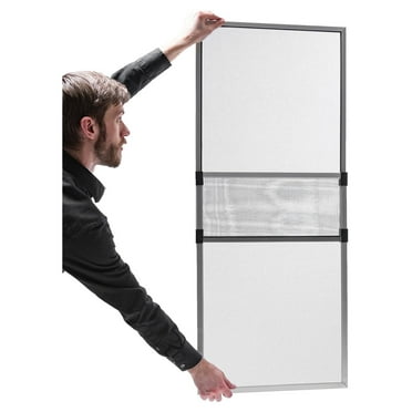 Home Intuition 2-Pack Adjustable Horizontal Window Screen 25-45 inches ...