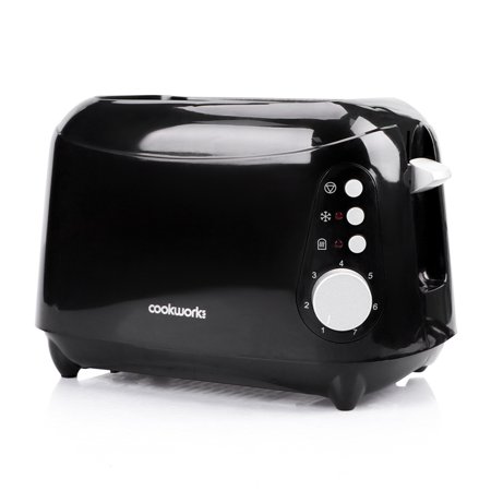 TopOne 1 Set Of Smart Led Display Toasters 2 Slice Breakfast Toasters ...