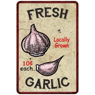 Fresh Tomatoes Kitchen Vintage Look Chic 8x12 Metal Sign 208120020065 ...
