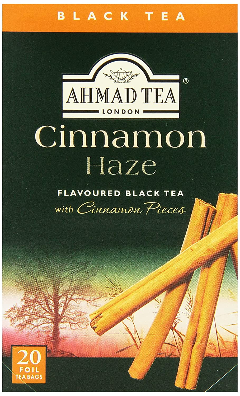 Ahmad Tea Cinnamon Haze Black Tea, 20-Count Boxes (Pack Of 6) - Walmart.com