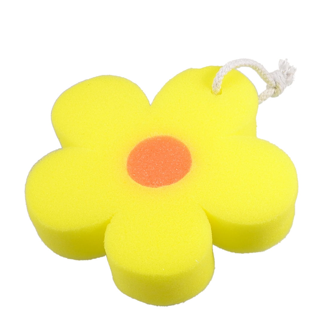 Bathroom Flower Shaped Orange Body Massage Washing Cleaner Bathing Bath ...