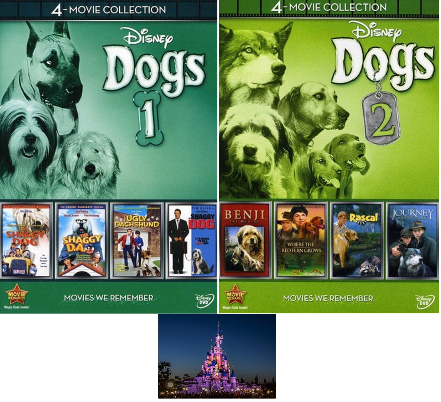 Disney Dogs 8 Movie Set Includes Shaggy Dog Series & Benji Includes ...