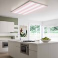 4 Pcs Pink Stripe Fluorescent Light Covers Modern Minimalist Geometric ...