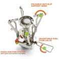 APGtek Ultralight Portable Outdoor Backpacking Camping Stoves with ...