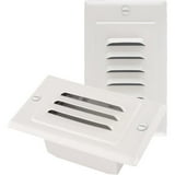 NICOR LED Step Light with Horizontal and Vertical, Paintable Faceplates ...