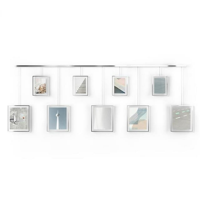 Umbra 1018092-158 Exhibit 9OP Photo Display Multi Frame, Chrome ...