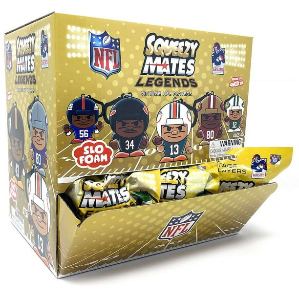 NFL Squeezy Mates Legends Mystery Box (24 Packs) - Walmart.com