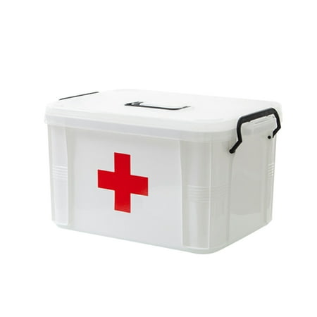 Braveheart Household First Aid Box Multiple-Layer Indoor Outdoor ...
